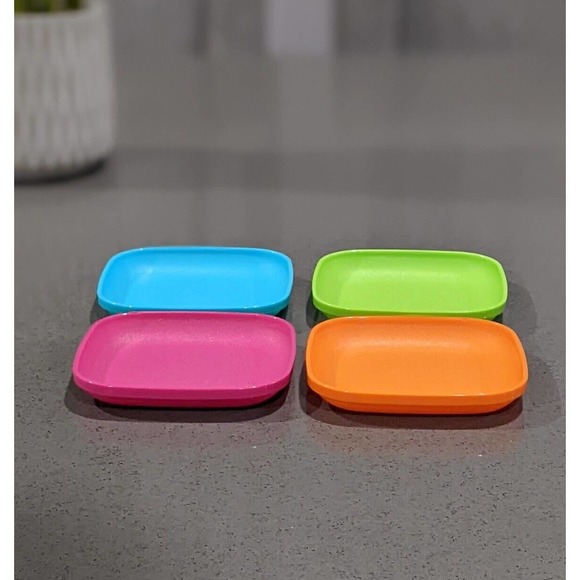 Tupperware | Dining | Tupperware Mini Tuppertoys Small Luncheon Plates ...